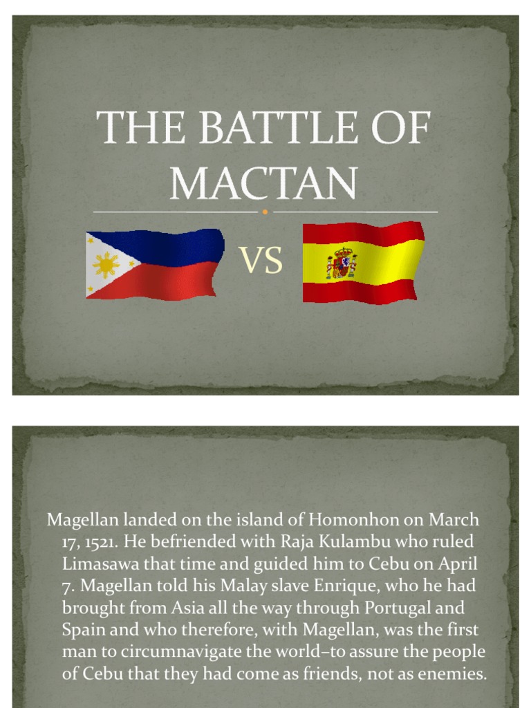Battle of Mactan Overview | PDF | History | Classics