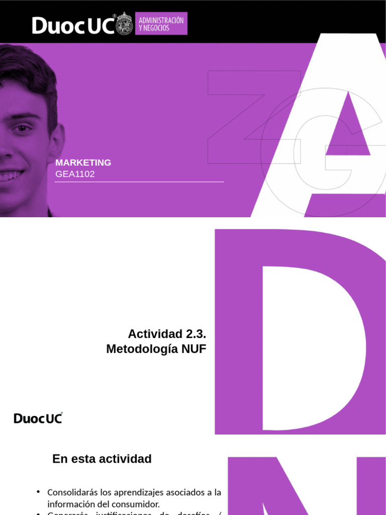 2.2.1 - PPT 06 - Nuf | PDF | Análisis FODA