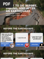 EARTHQUAKE Roleplay (SCRIPT) | PDF | Earthquakes