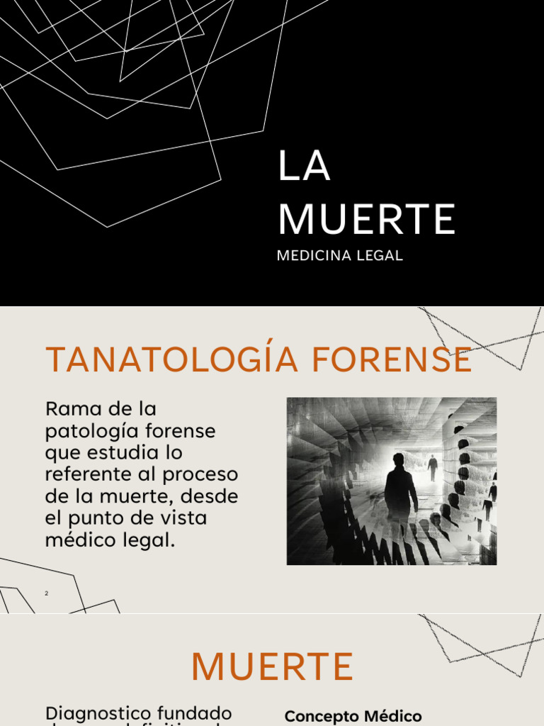 Medicina Legal y Tanatología Forense | PDF | Muerte | Medicina