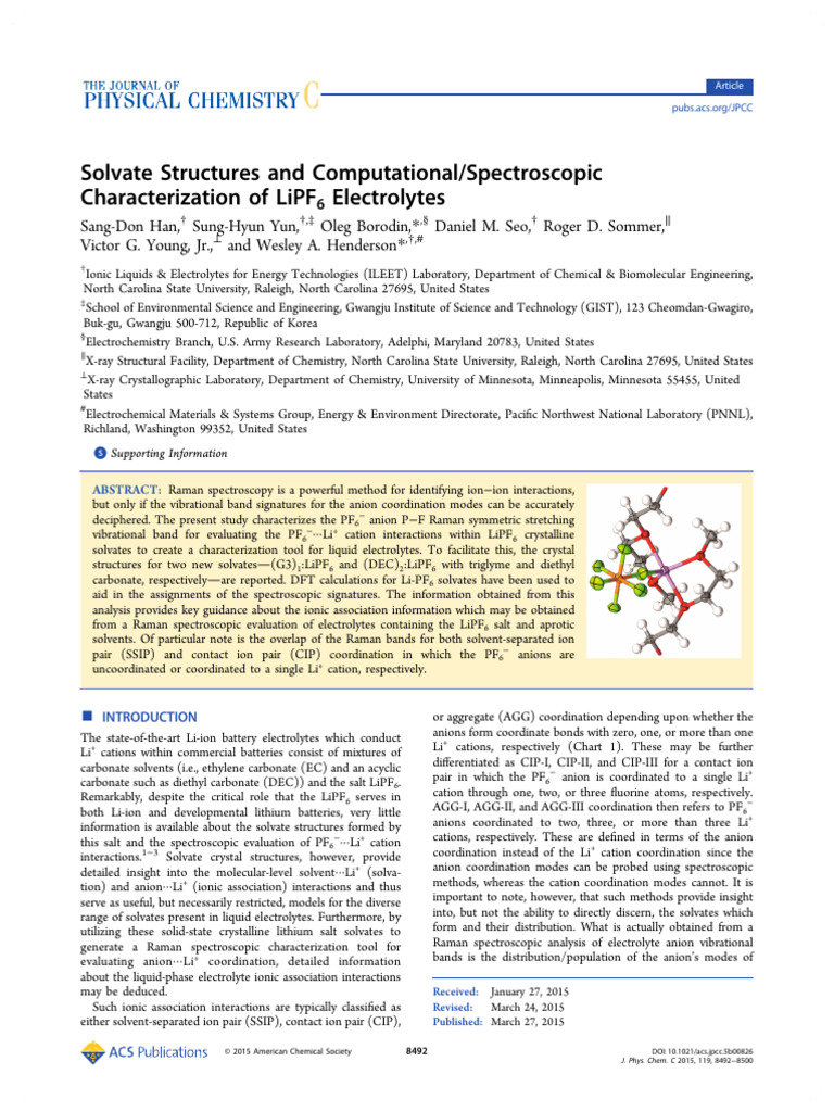 Papper Ipc-Ms Electrolitos | PDF | Ion | Solvation