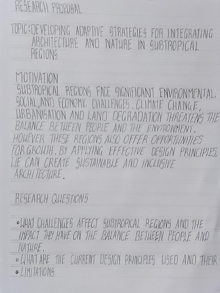 Research Proposal | PDF | Science & Mathematics