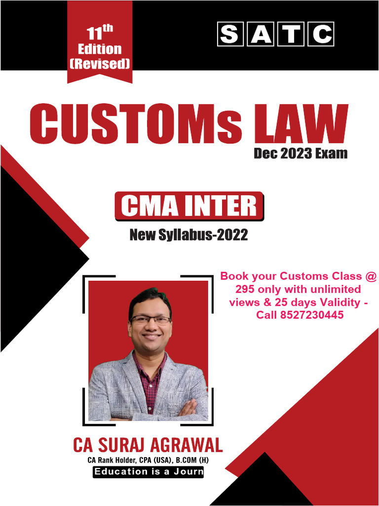 3a Custom Book Cma Inter New Syllabus 2022 Dec 2023 Exam | PDF ...