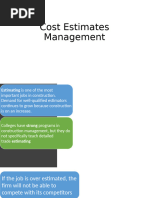 Guidelines Document For Class 3 Estimate | PDF | Specification ...