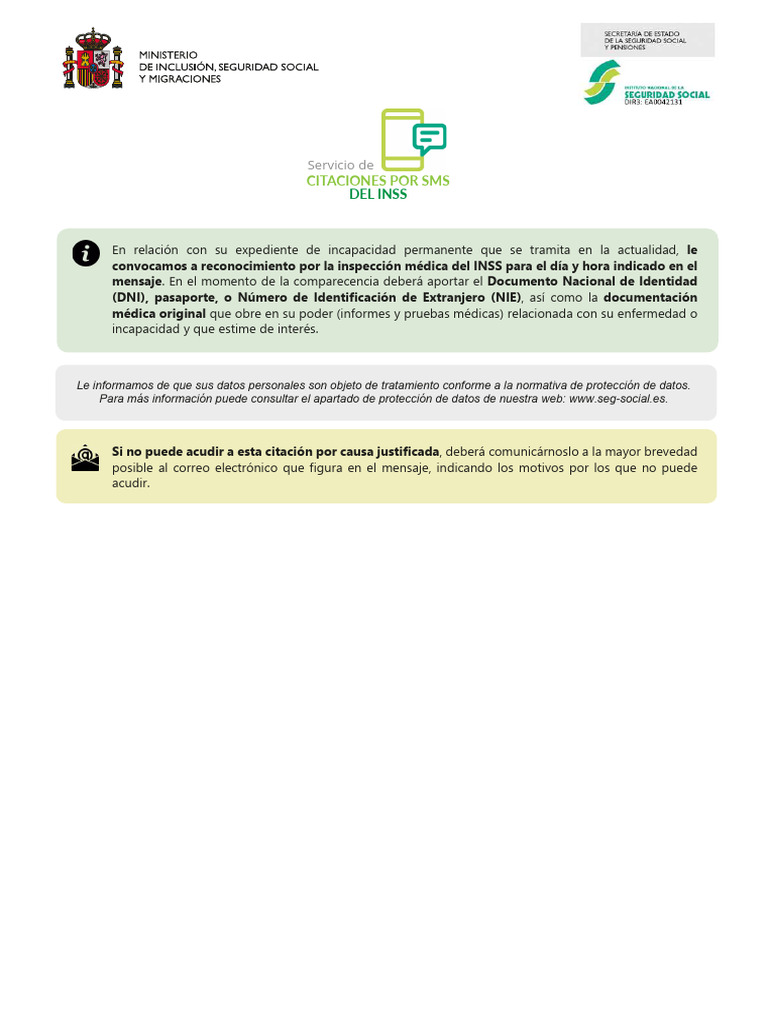 C 192 Citacion SMS Ip | PDF