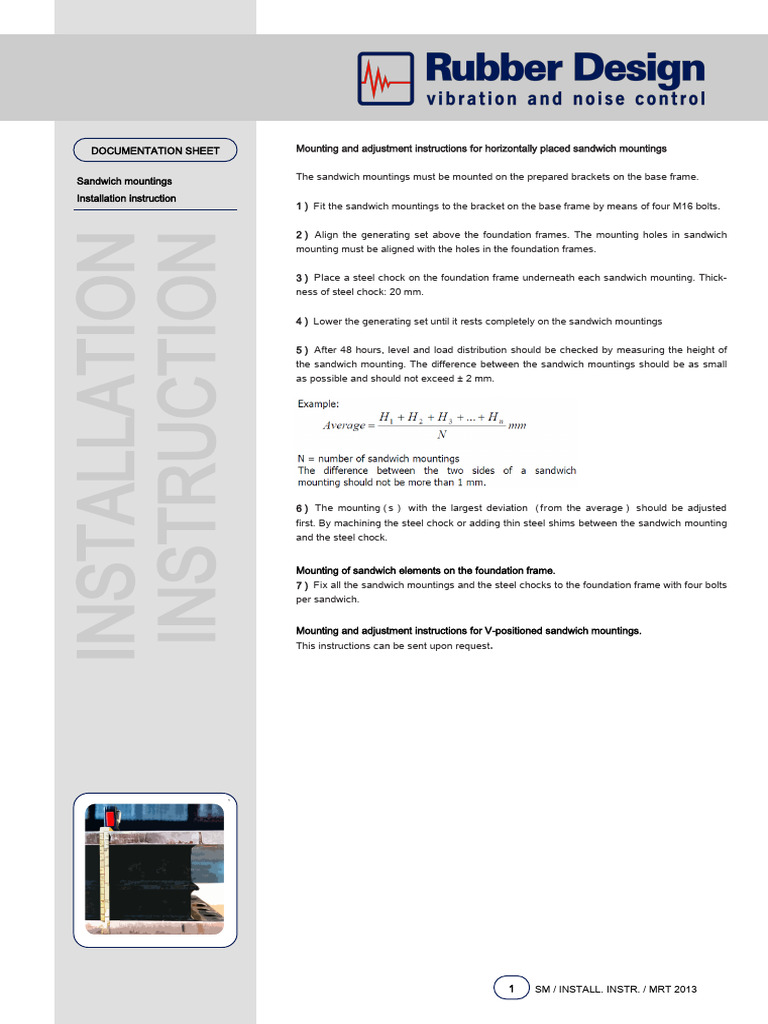 Sheet SM Installation Instruction | PDF | Home & Garden | Technology & Engineering