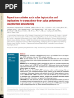 Myval Octacor THV Design and Trial Update | PDF | Heart Valve | Aorta