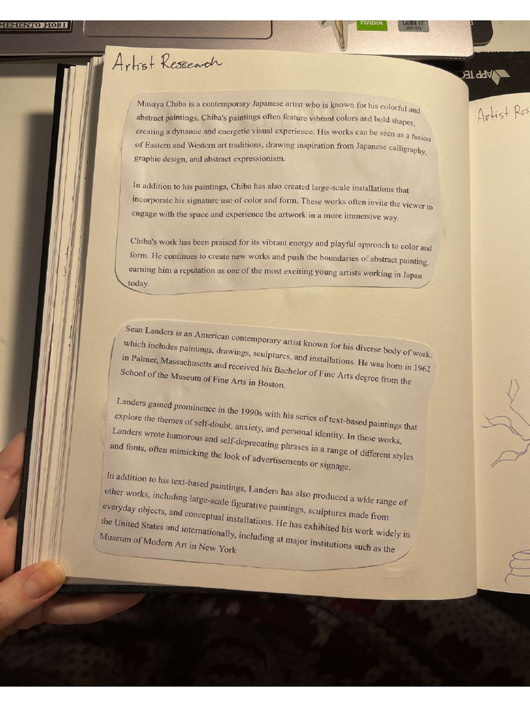 Artist Research Final | PDF