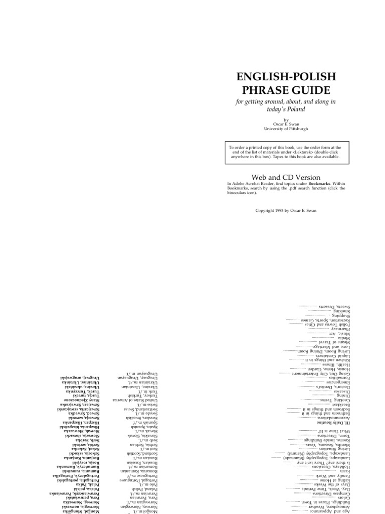 Polish | PDF | Grammar