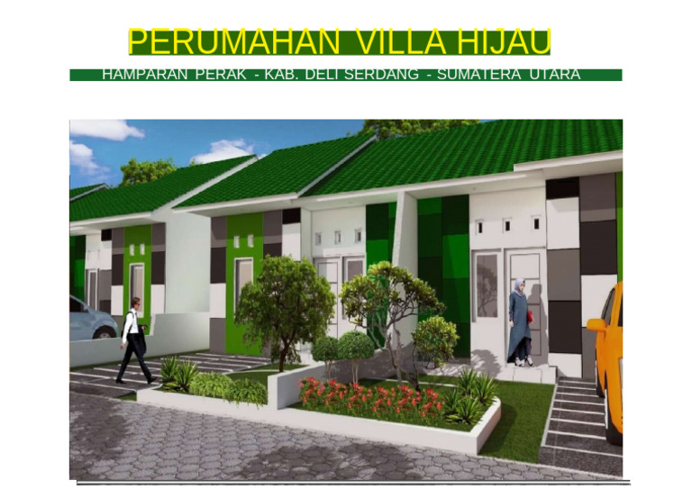 Spanduk Villa Hijau Hamparan Perak | PDF