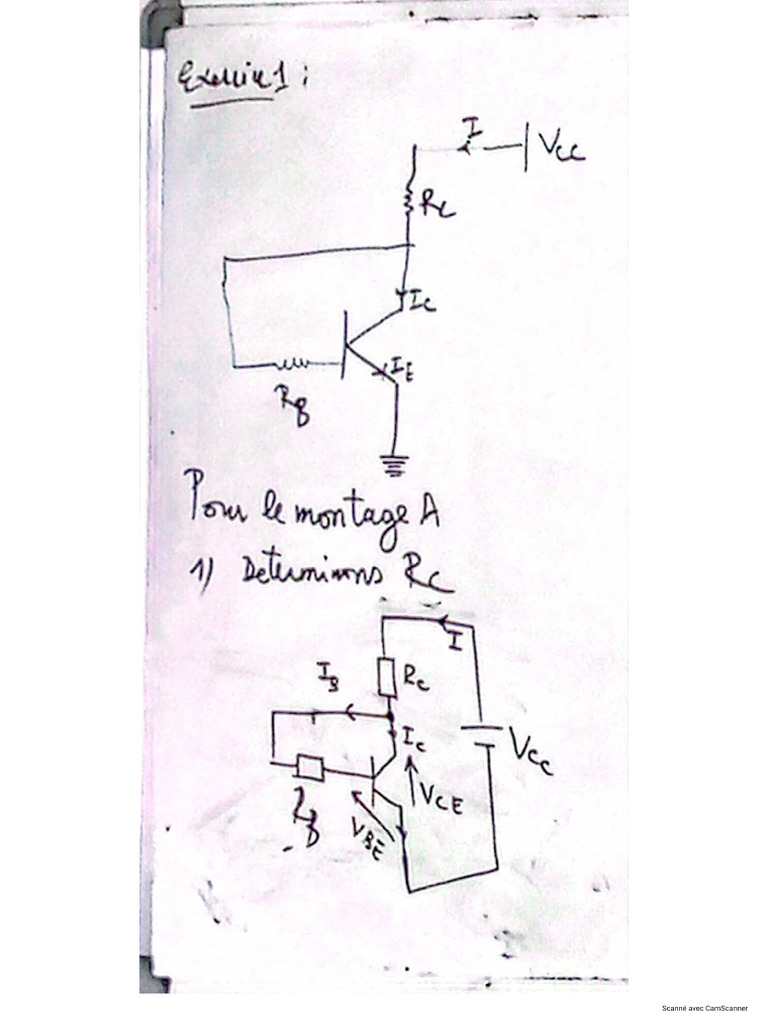 Correction Td2 Électronique | PDF