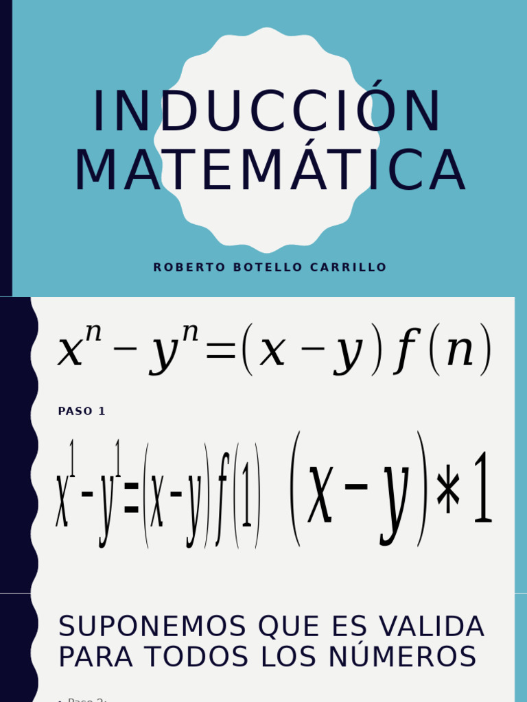 Induccion Matematica | PDF