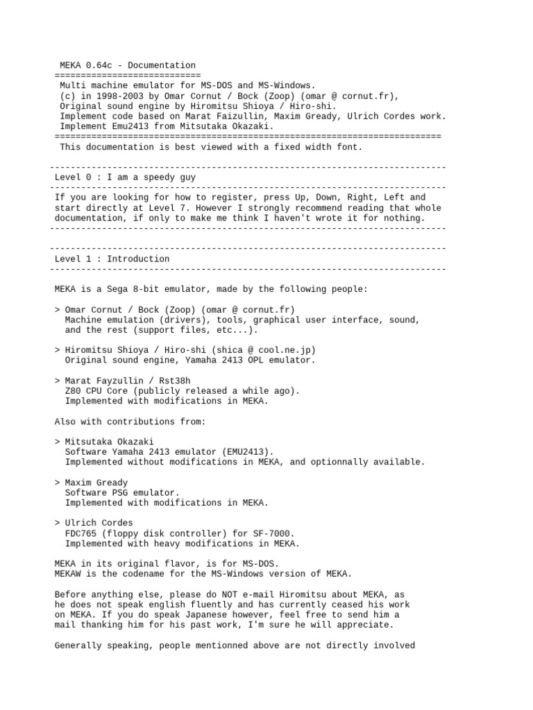 Meka | PDF | Computing