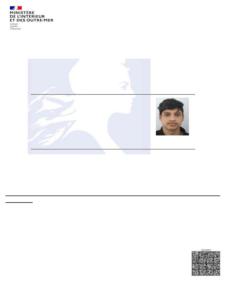Attestation de prolongation titre de séjour | PDF | Droit
