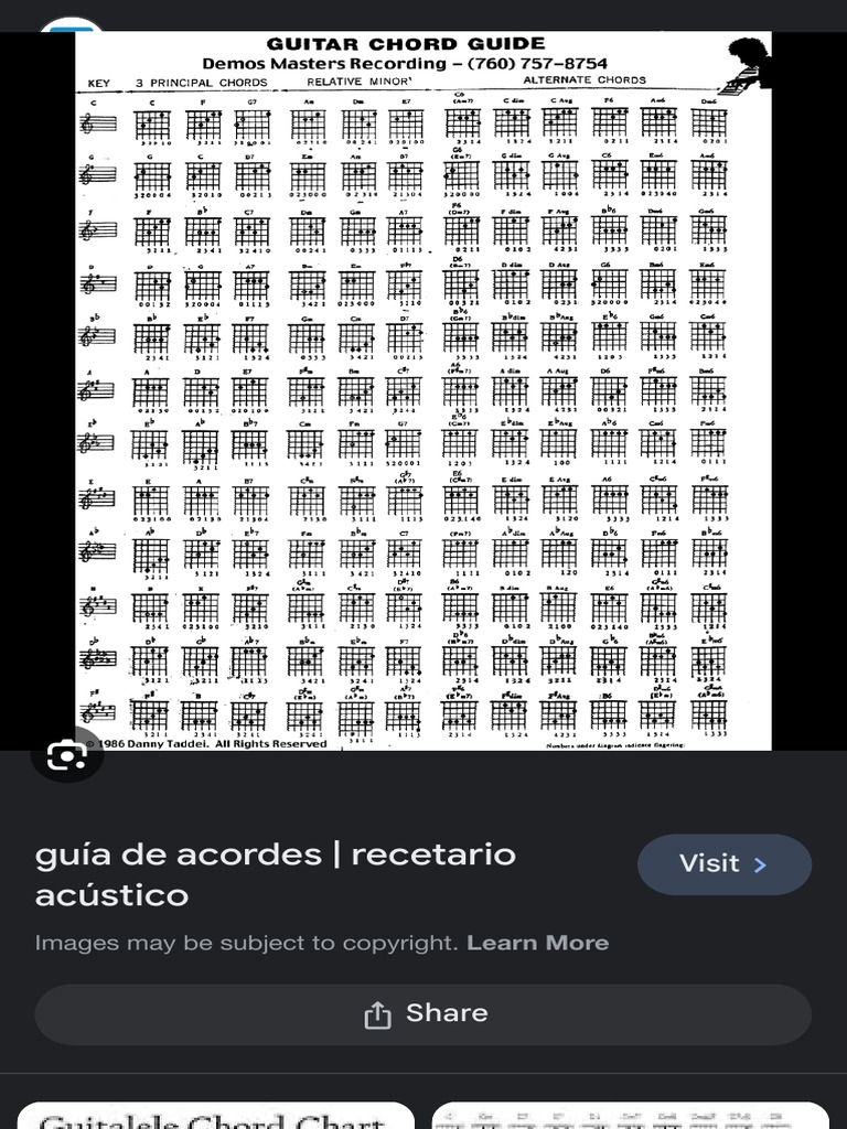 Acordes Norteños para Guitarra PDF - Google Search | PDF