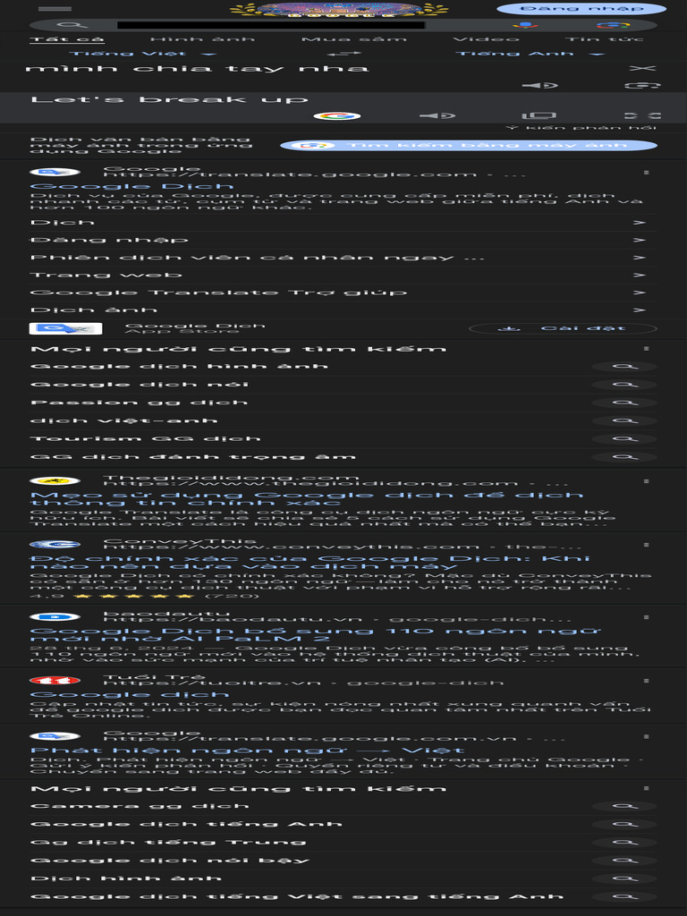 Gg Dịch - Tìm Trên Google | PDF