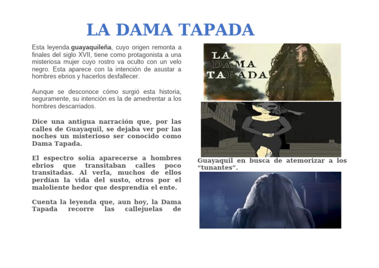 La Dama Tapada | PDF