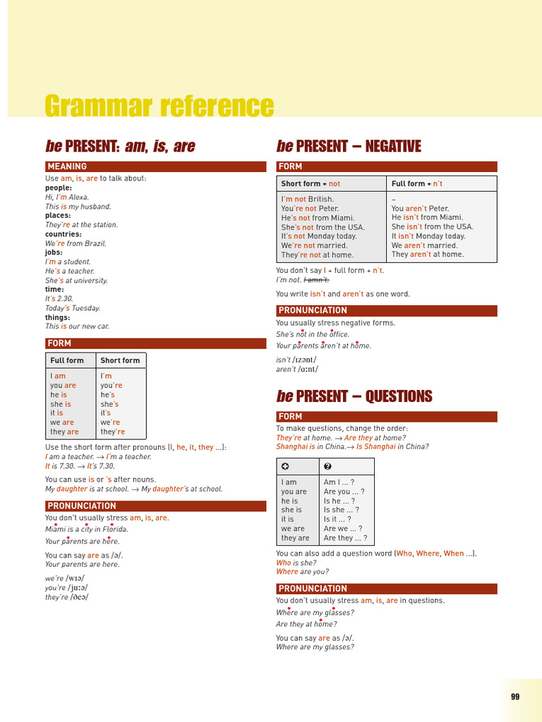 A1 Grammar Reference | PDF | Grammatical Number | Noun