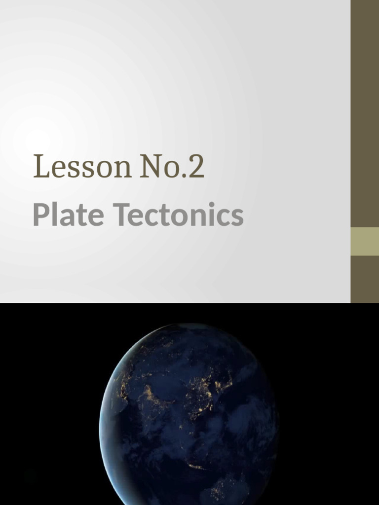 Understanding Plate Tectonics and Crust | PDF | Plate Tectonics | Crust ...