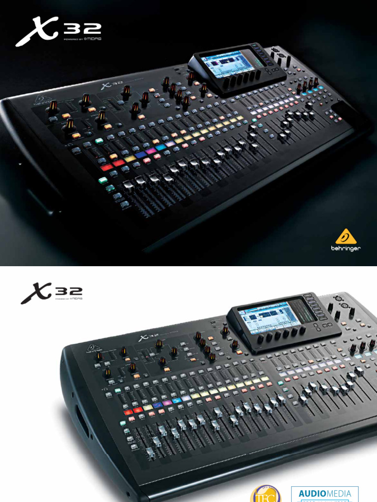 Manual Instrucciones X32 Behringer | PDF | Sound Technology | Electronics