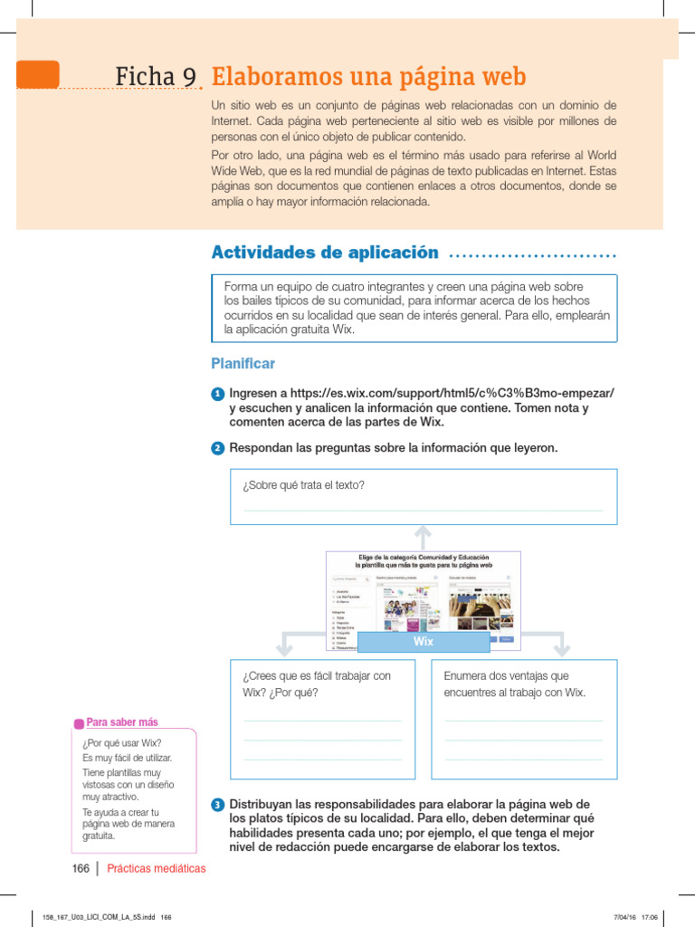 Elaboramos Una Página Web | PDF | Red mundial | Internet y web