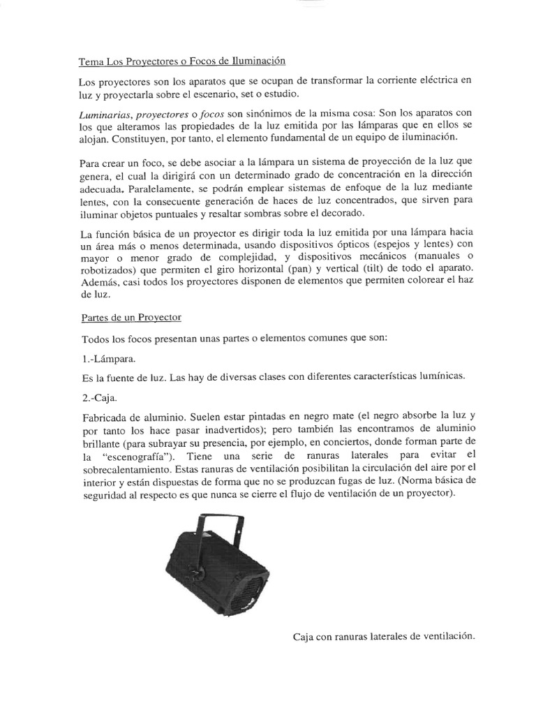 Tema Lum Focos | PDF