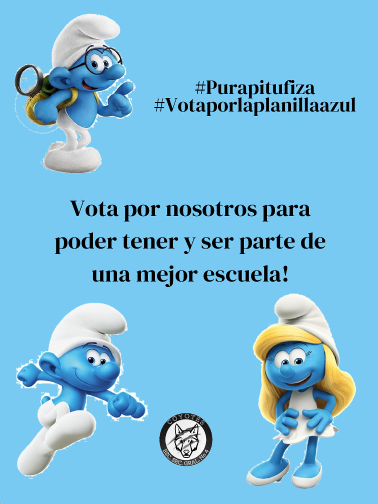Vota por la Planilla Azul para Mejorar la Escuela | PDF | Salud y bienestar
