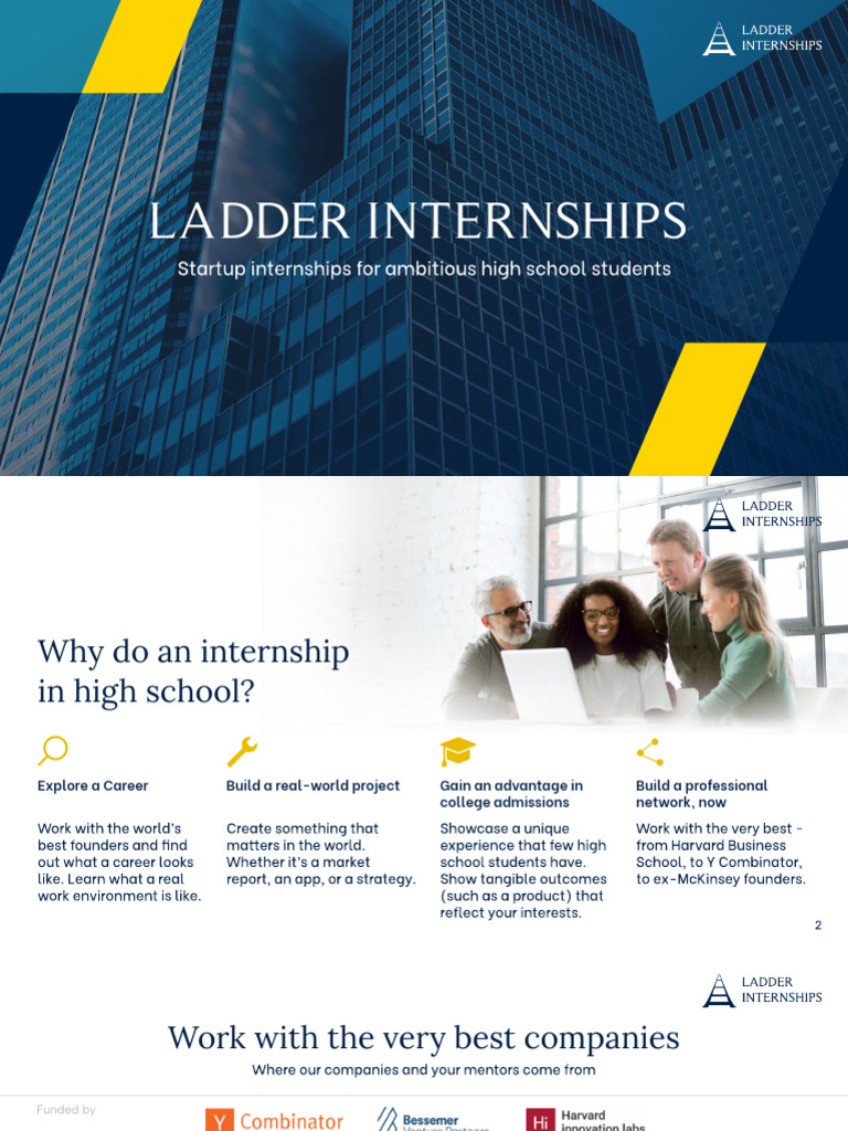 Ladder Internships Brochure | PDF | Health Care | Medicine