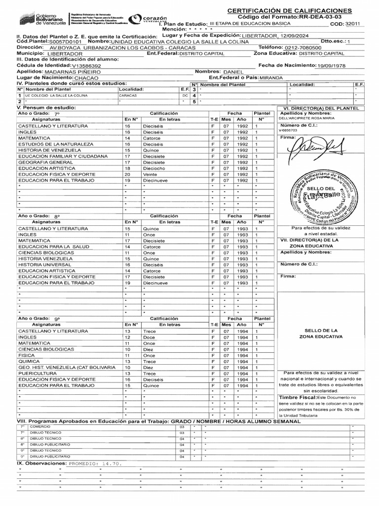 Documento 3 Dani | PDF