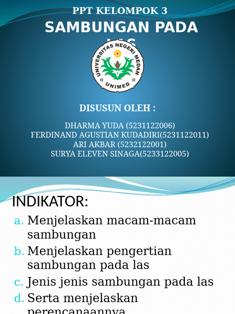 Jenis dan Perencanaan Sambungan Las | PDF