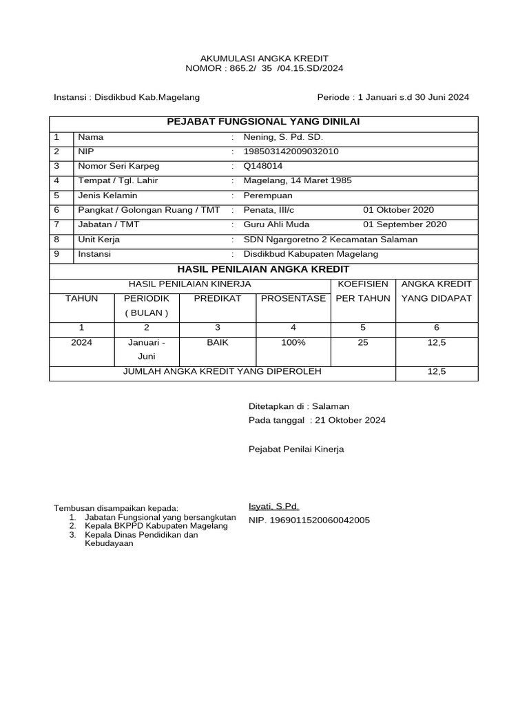 PAK Konversi Proporsional | PDF