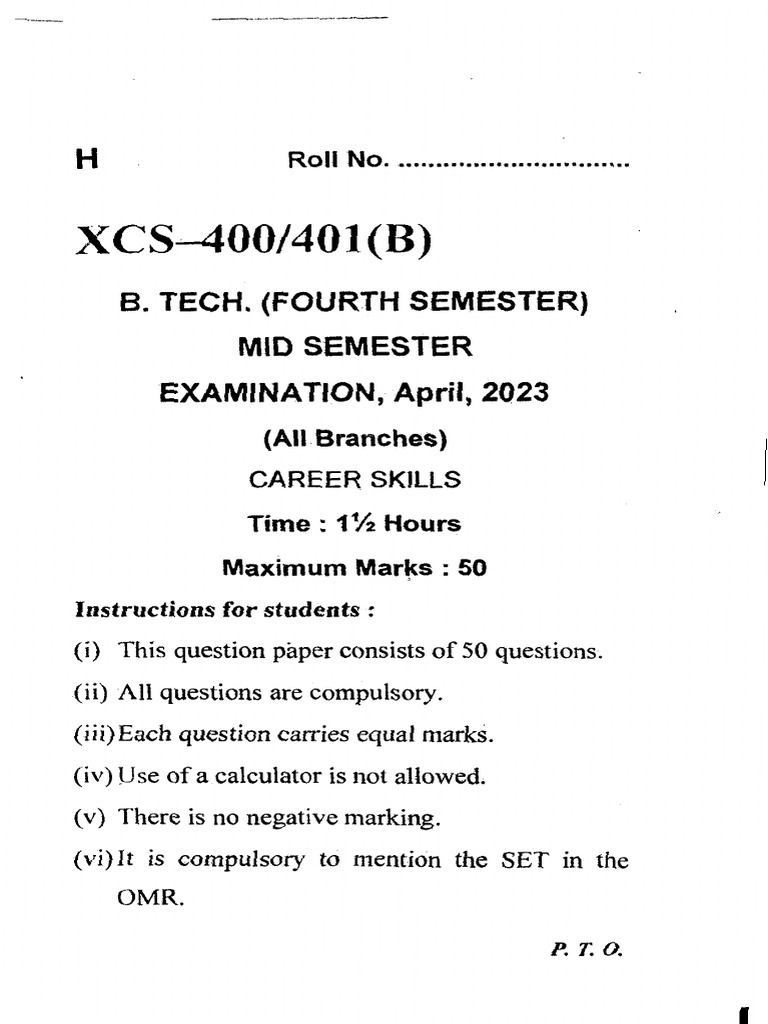 Xcs401 Midsem 2023 Apr Setb Pdf