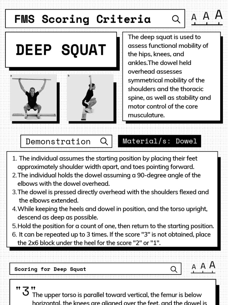 FMS-Scoring-Criteria | PDF