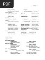 1ST Quarter Recognition | PDF