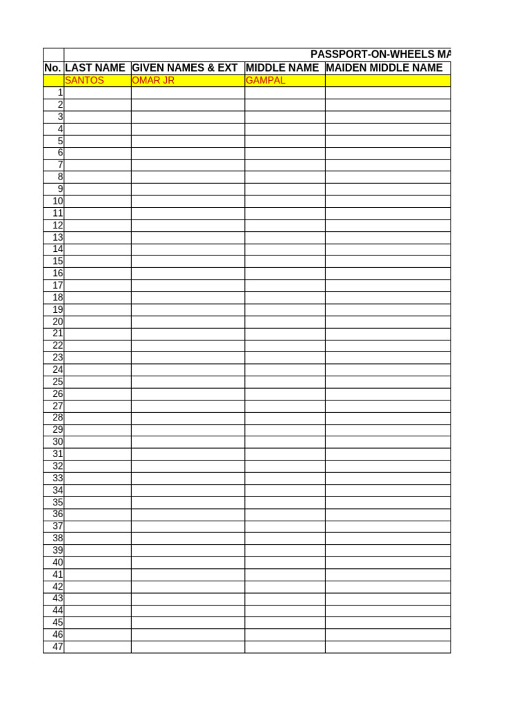 Pow Oct 2024 Municipality | PDF | Sports & Recreation | Travel