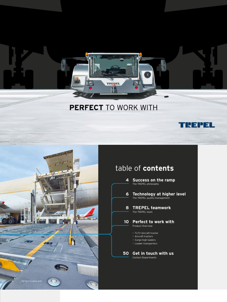 TREPEL Ground Support Equipment Overview | PDF | Truck | Brake