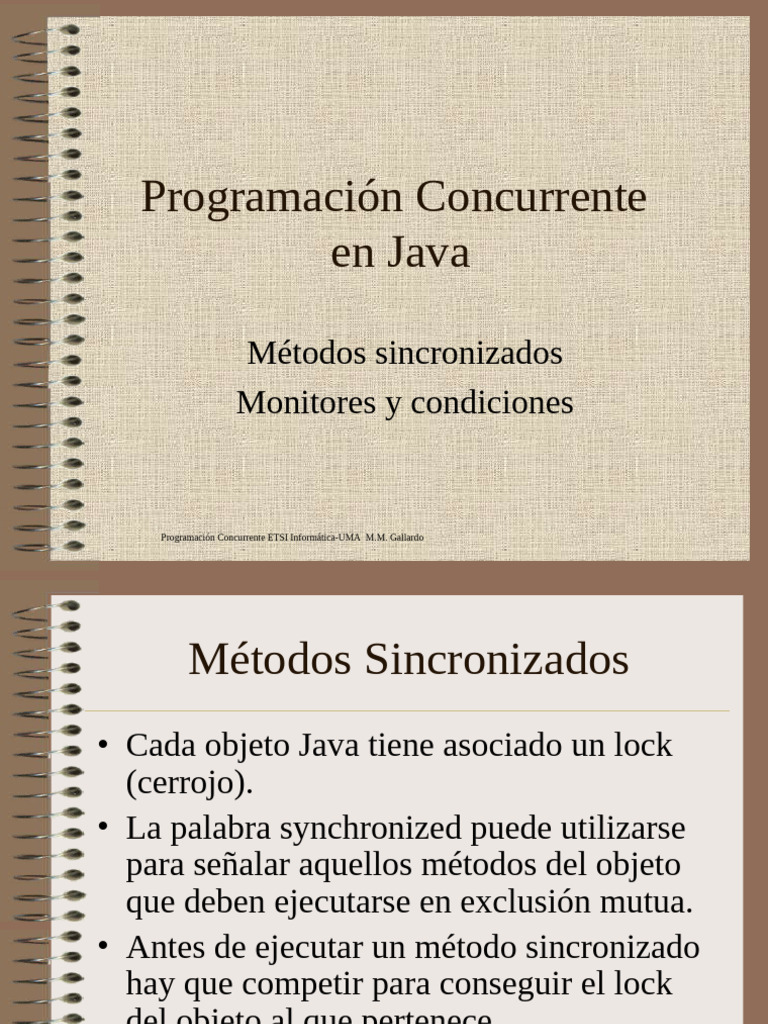 Programación Concurrente en Java | PDF | C ++ | Desarrollo de software