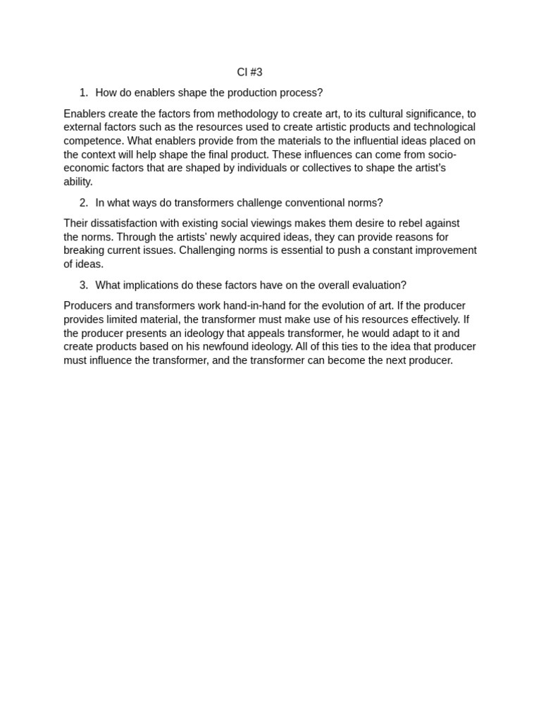 Ci Assignment #3 | PDF | Finance & Money Management