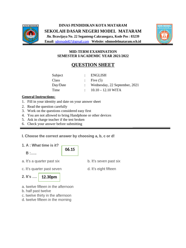 Soal English Unit 1 | PDF | Language Arts & Discipline | Foreign Language Studies