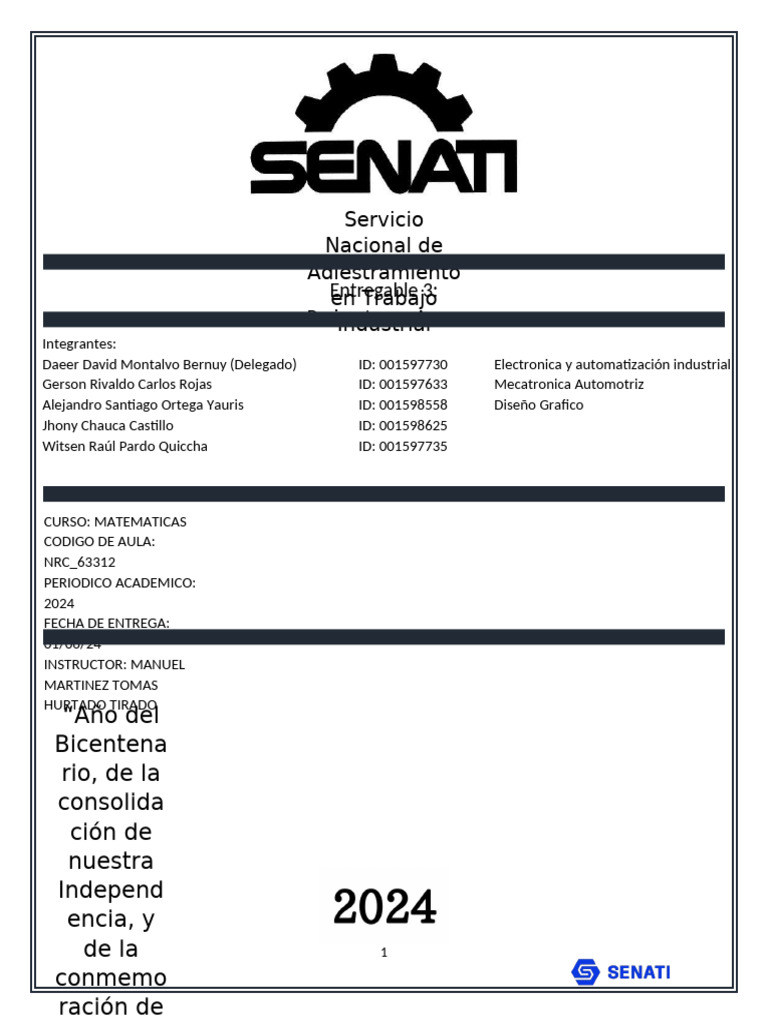 MATEMATICAS ENTREGABLE 3 Completado | PDF | Zona | Rectángulo