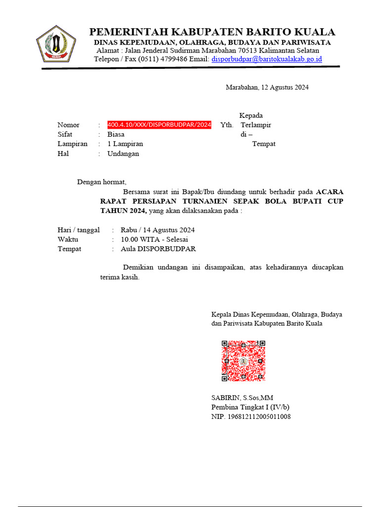 2024081206155720240812052159surat Undangan Persiapan TSBC 2024 - 2 | PDF