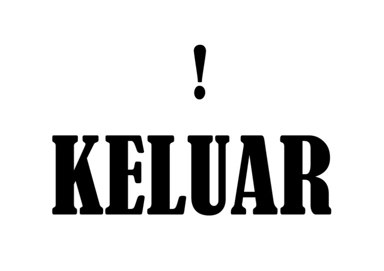 KELUAR | PDF