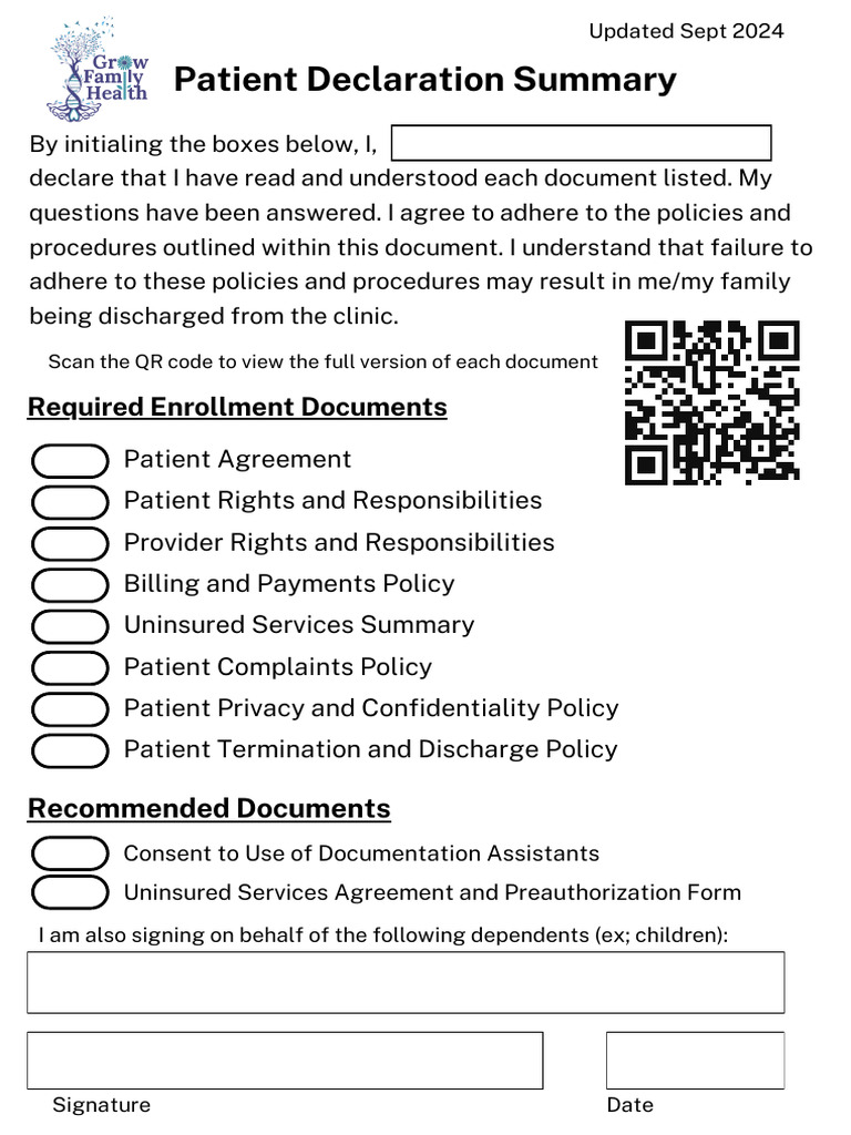 Patient Enrollment Summary | PDF