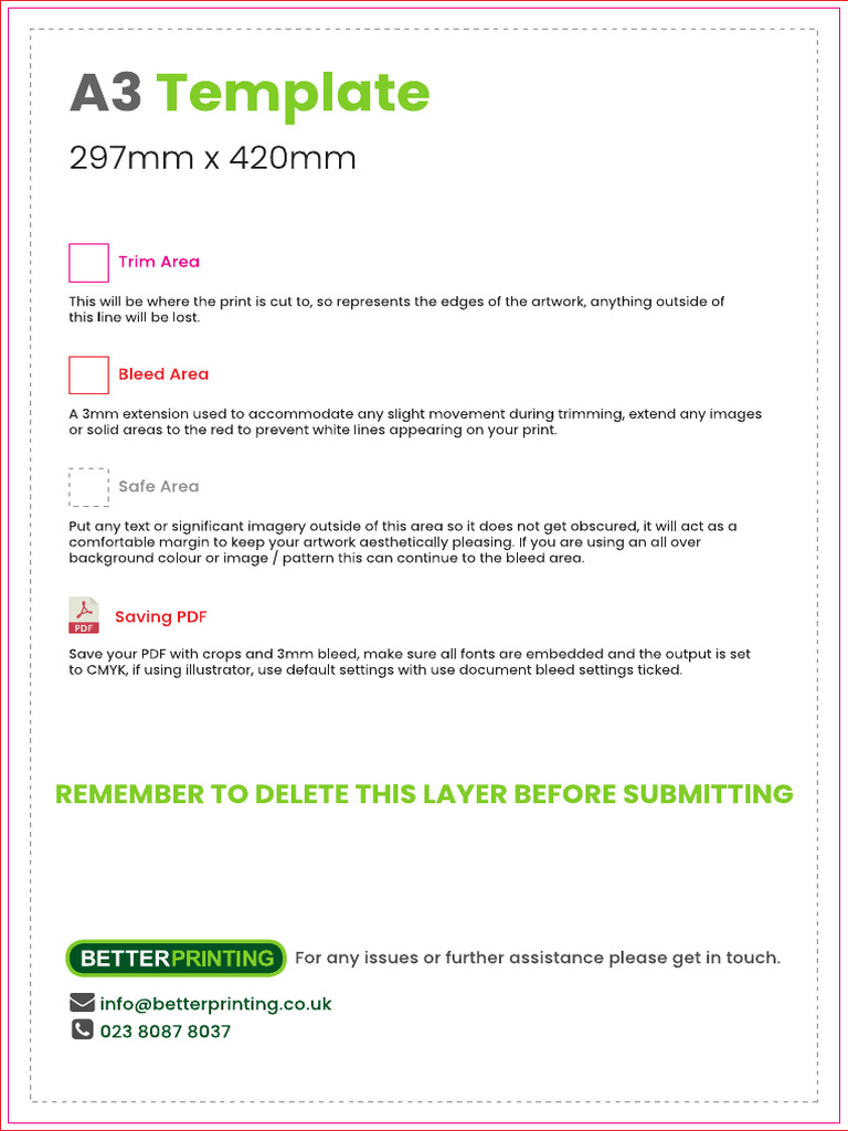 A3 Size Template | PDF