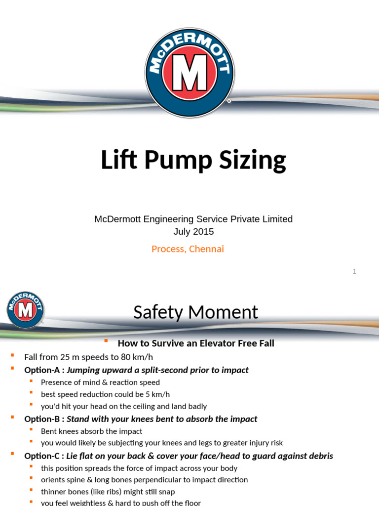 Lift Pumps Sizing | PDF | Storm Surge | Tide