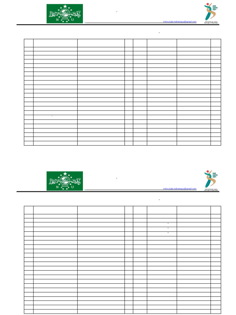 Daftar Peserta Lomba HSN 2024 | PDF