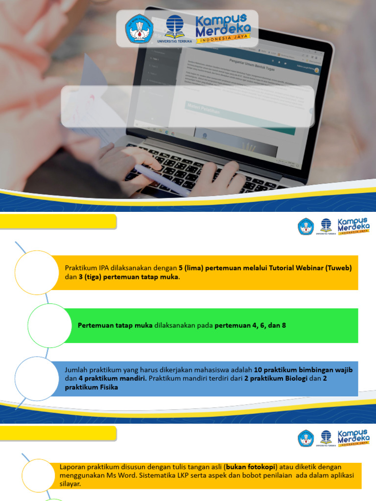 PENJELASAN Panduan Praktikum IPA Tuweb Ok | PDF | Karier & Perkembangan | Teknologi & Rekayasa