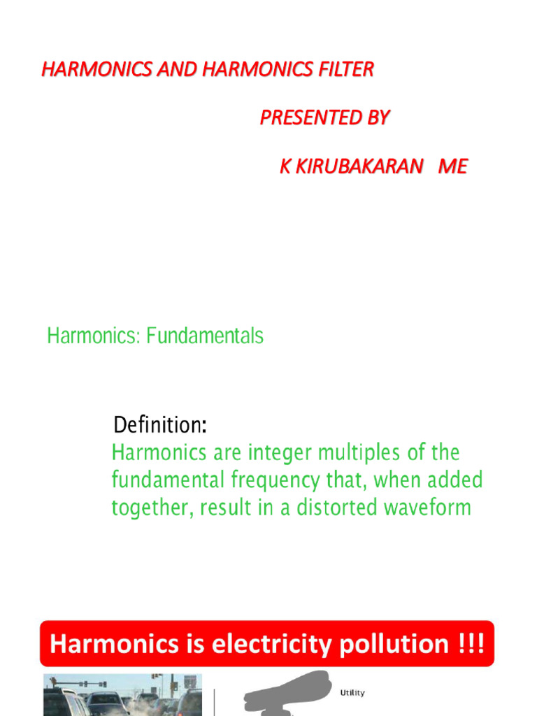 Active Harmonic Filter Overview | PDF