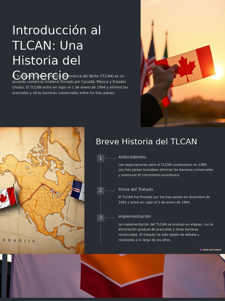 Introduccion Al TLCAN Una Historia Del Comercio | PDF | Tratado de Libre Comercio Norteamericano ...