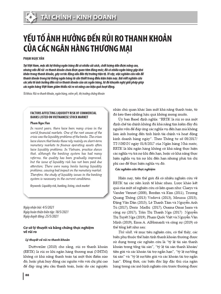 Bai Bao 3 Anh Huong RR Thanh Khoan | PDF